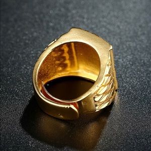 Jewelry | Eagle Men Ring Luxury Gold Filled Resizeable | Poshmark